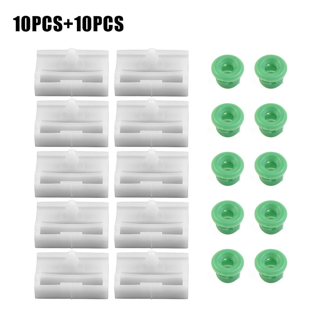 Coconut Ok 20Pcs Car Side Sill Skirt Clips Rocker Panel Moulding Clamps ...