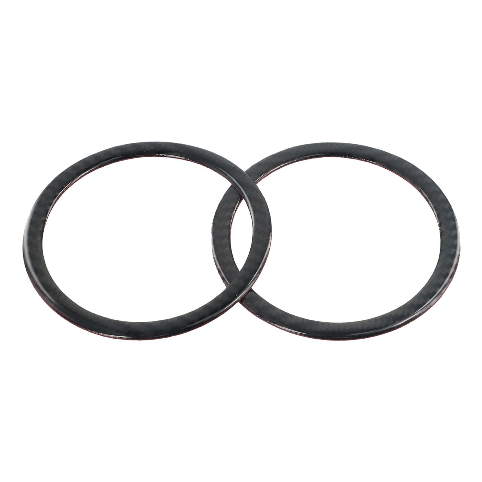 Coconut Ok 2Pcs Carbon Fiber Door Loudspeaker Frame Trim for Bmw 3 ...