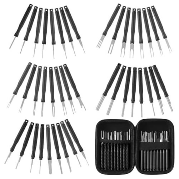 Coconut Ok 41Pcs Pin Extractor Tool Terminal Ejector Connector Removal ...