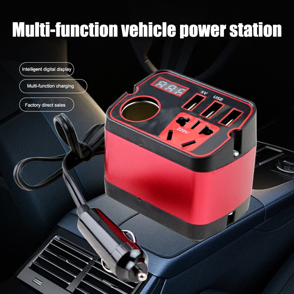 Coconut Ok Car Outlet Adapter 12V inverter Car inverter Power inverter ...