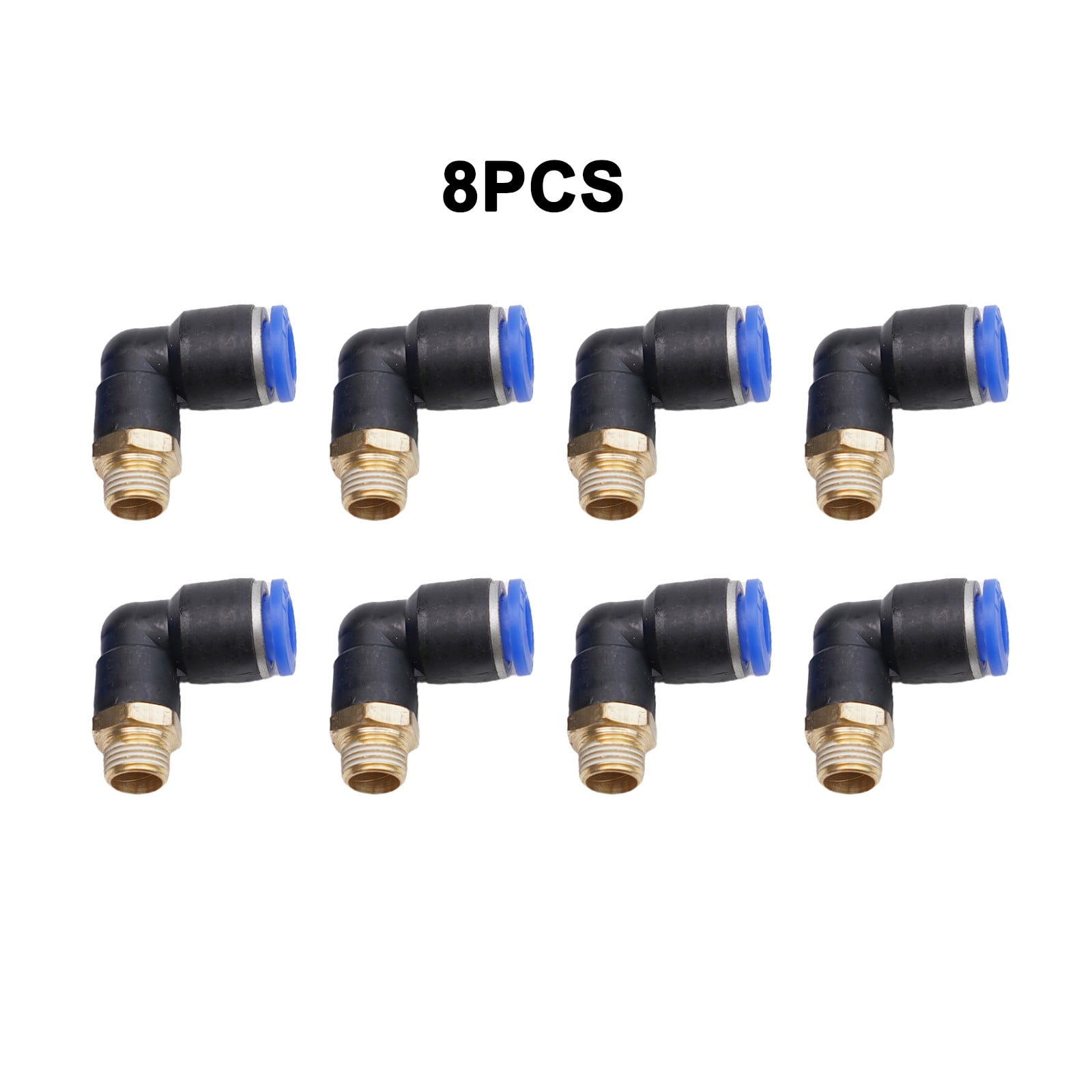 Coconut Ok Premium 8Pcs 18 L Fit Fitting Connector Tube 8Mm for Coats ...