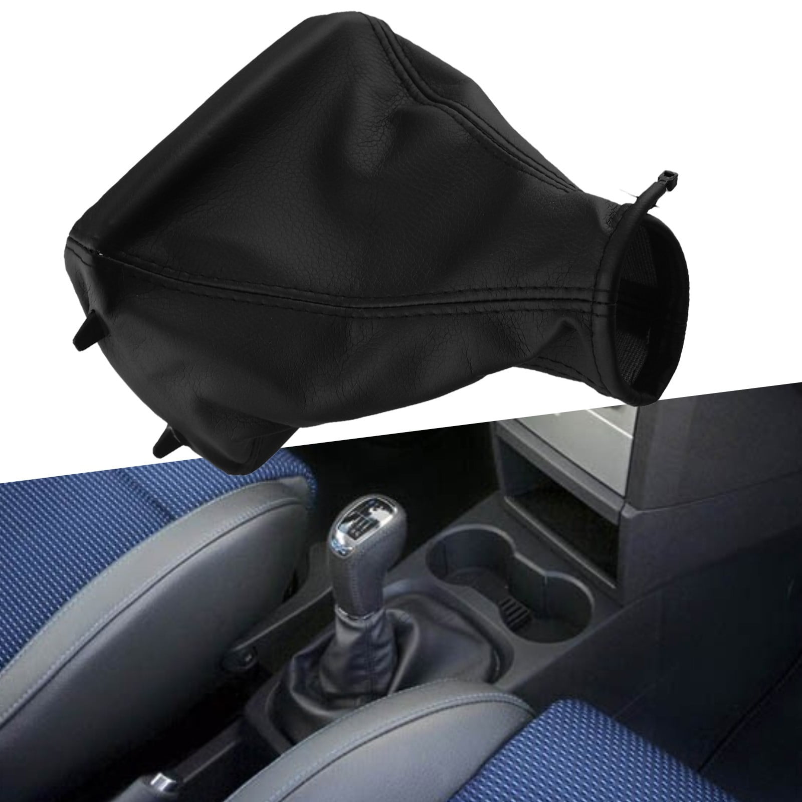 Coconut Ok Sleek Leather Car Gear Dust Jacket Compatible with for Opel ...