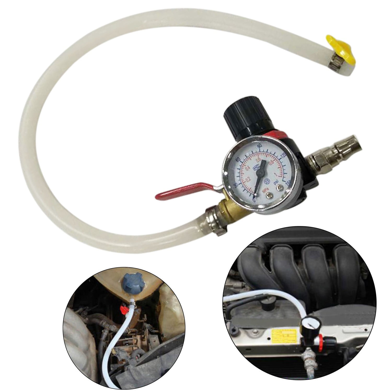 Coconut Ok Universal Car Coolant Radiator Pressure Tester Water Tank ...