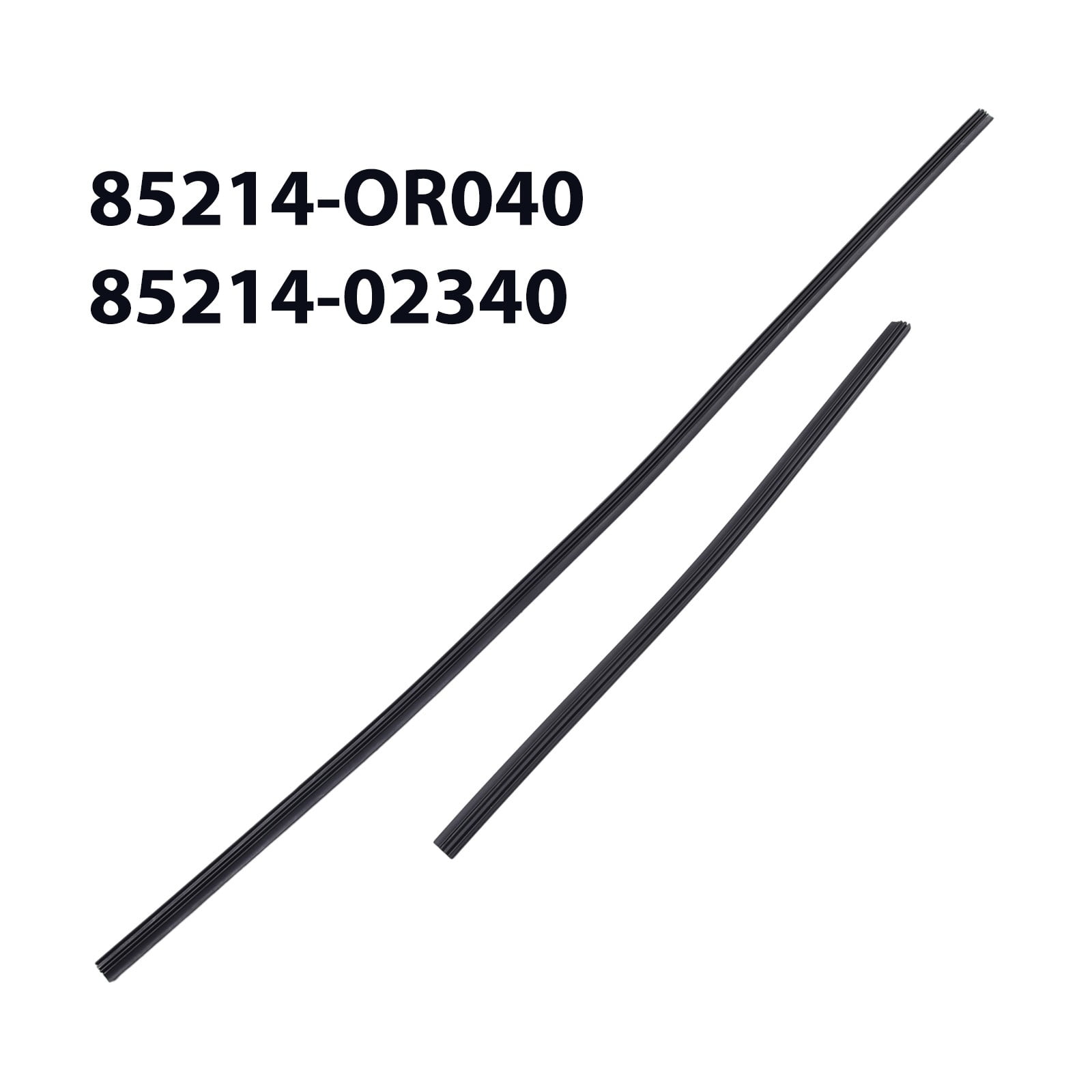 Coconut Ok Windshield Wiper inserts for Corolla 2014-19 for Toyota ...