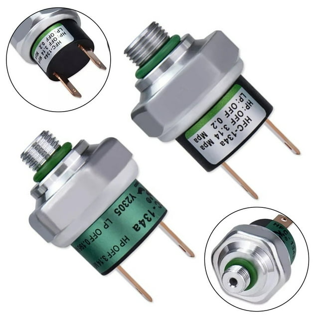 Coconut Ok for R134A Binary High Low Side Pressure Switch A/C Air Conditioning System - Walmart.com
