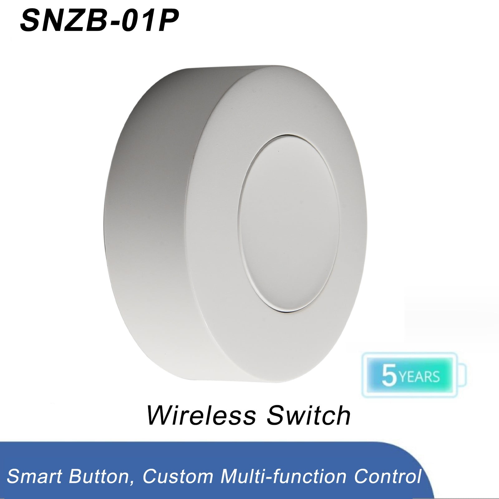 Coconut Ok for Sonoff Snzb-01P for Zigbee Wireless Button Scene Switch App Remote Control ...