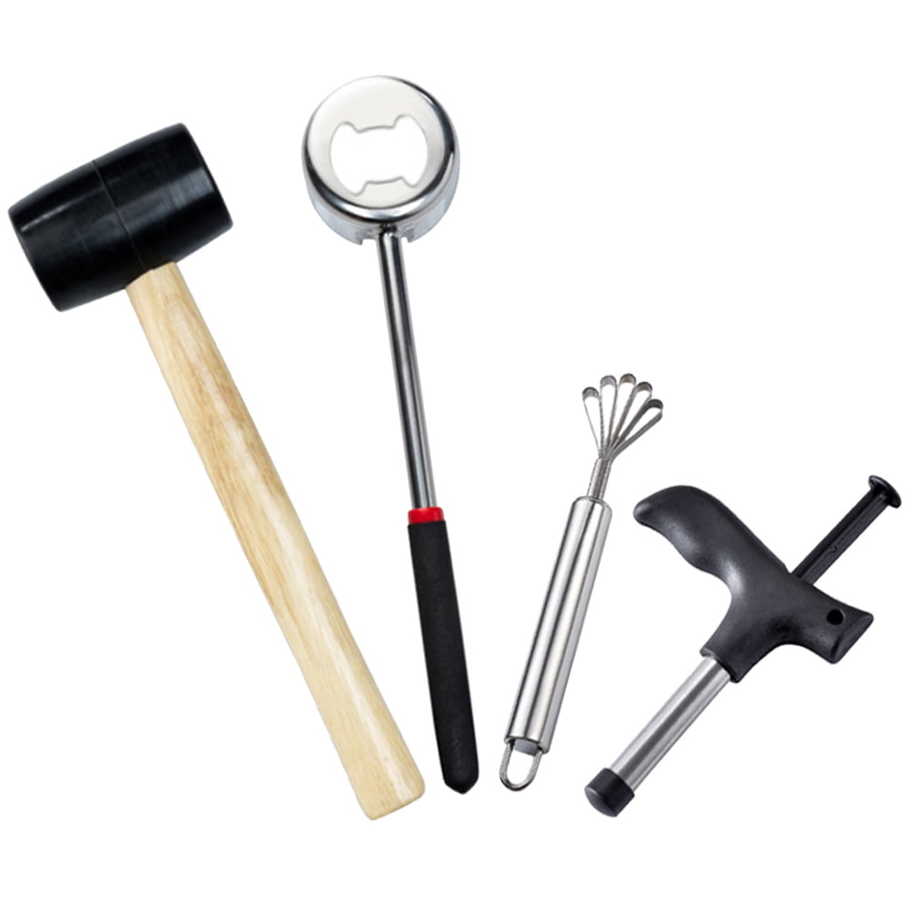 Coconut Opening Tool Wine Opener Coconuts Opening Kits Opening Kit for ...