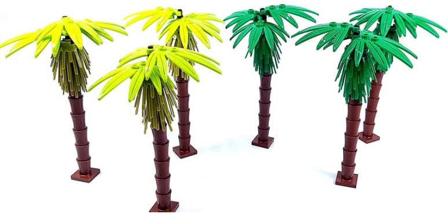 Coconut Palm Trees Building Blocks Toy Bricks Set | Set of 6 5" inch ...