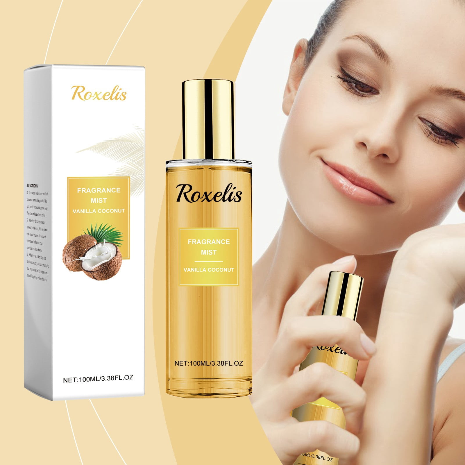 Coconut Passion Fragrance Mist for Women – Long-Lasting, Tropical Scent ...