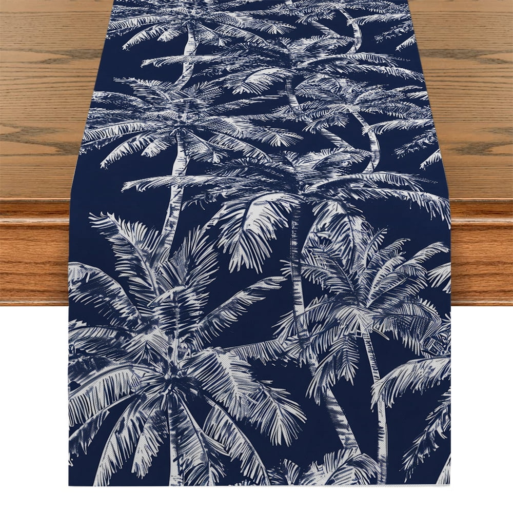 Coconut Pavilion A Tropical Plant Table Runners Dresser Table r ...