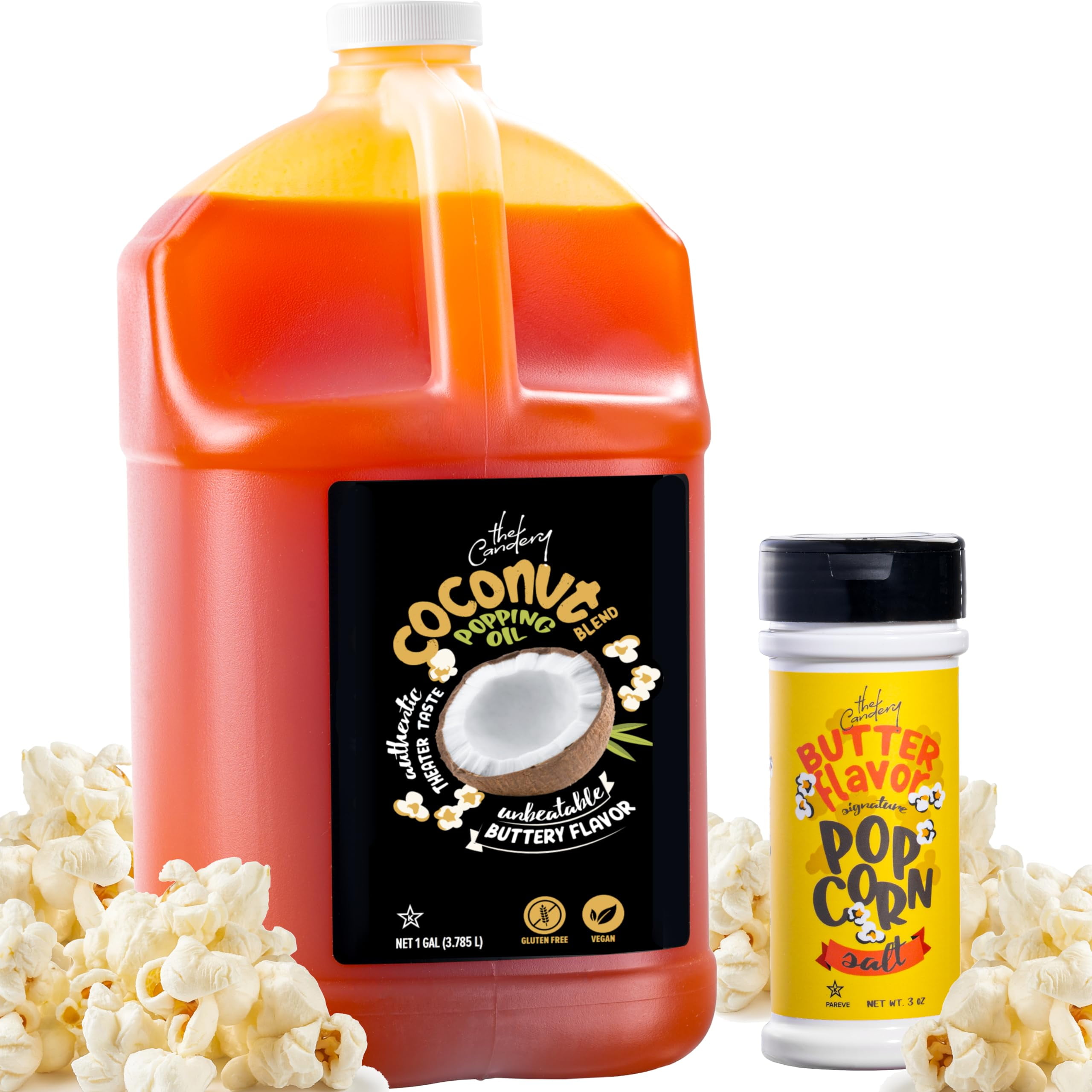 Coconut Popcorn Popping Oil - HYZ01 Pop Corn Oil Flavor - Commercial ...