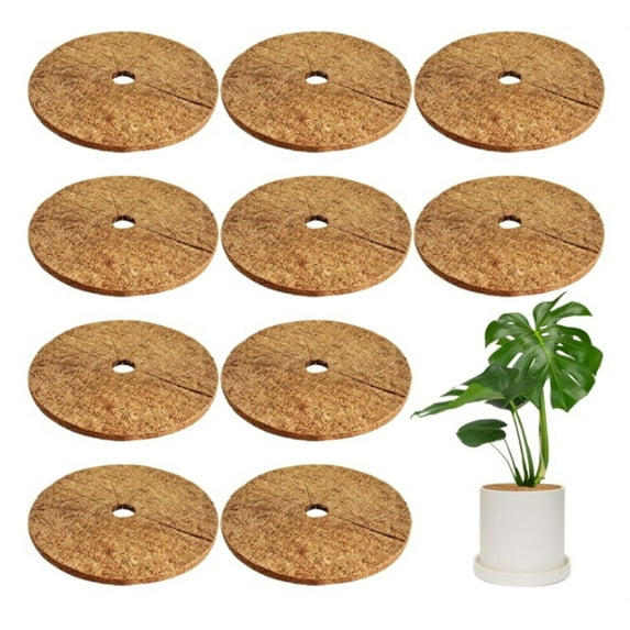 Coconut Root Protection Ring,10 Pcs Porous and Permeable Plants ...