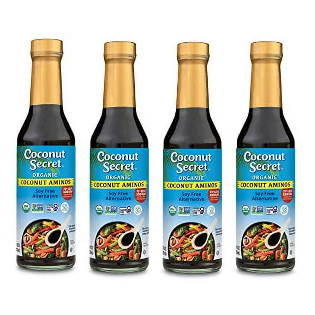 Coconut Secret Coconut Aminos (4 Pack) - 8 fl oz - Walmart.com