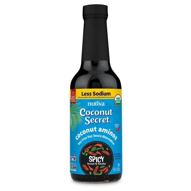Coconut Secret Spicy Coconut Aminos, 10 oz. - Walmart.com