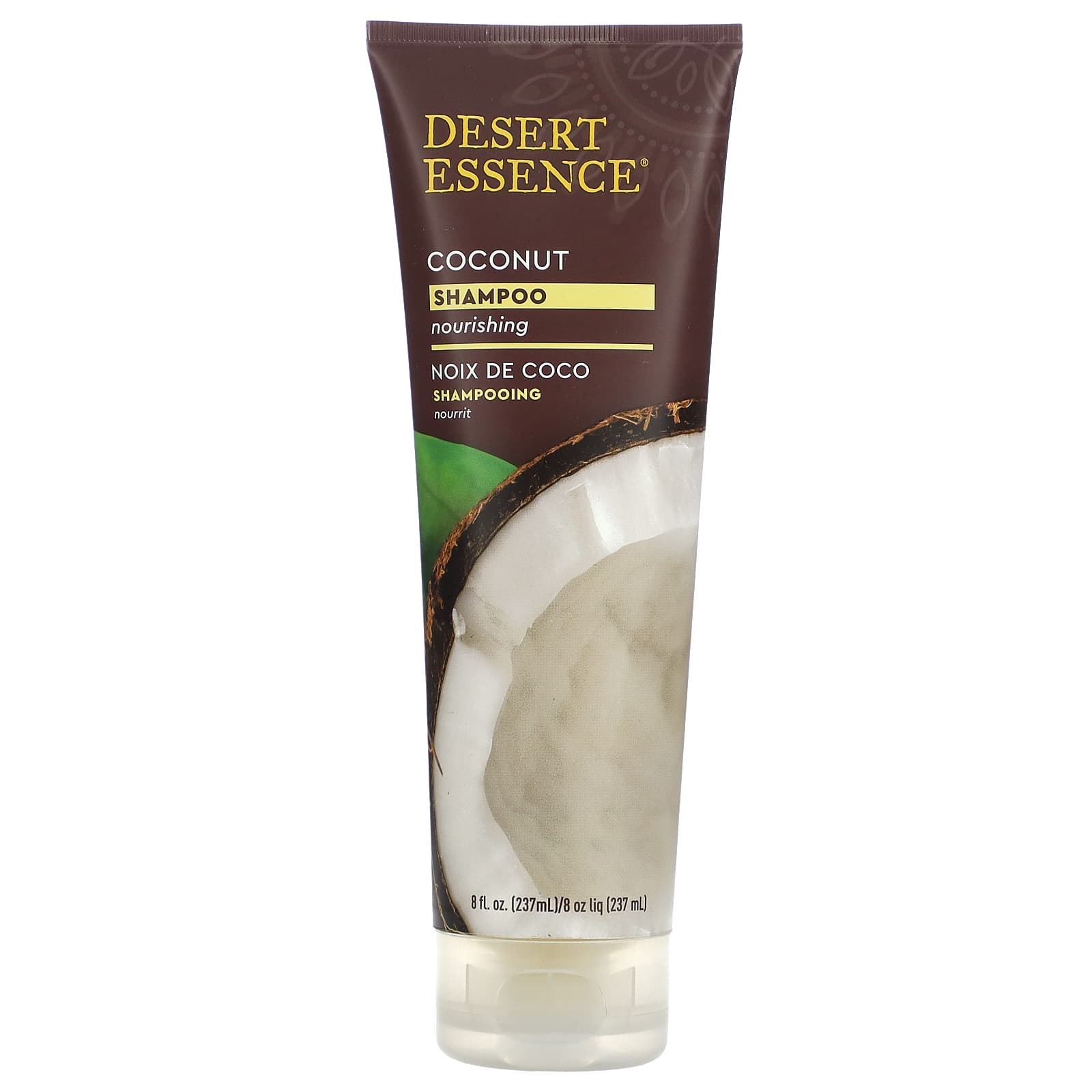 Desert Essence Coconut Shampoo -- 8 fl oz Pack of 2 - Walmart.com