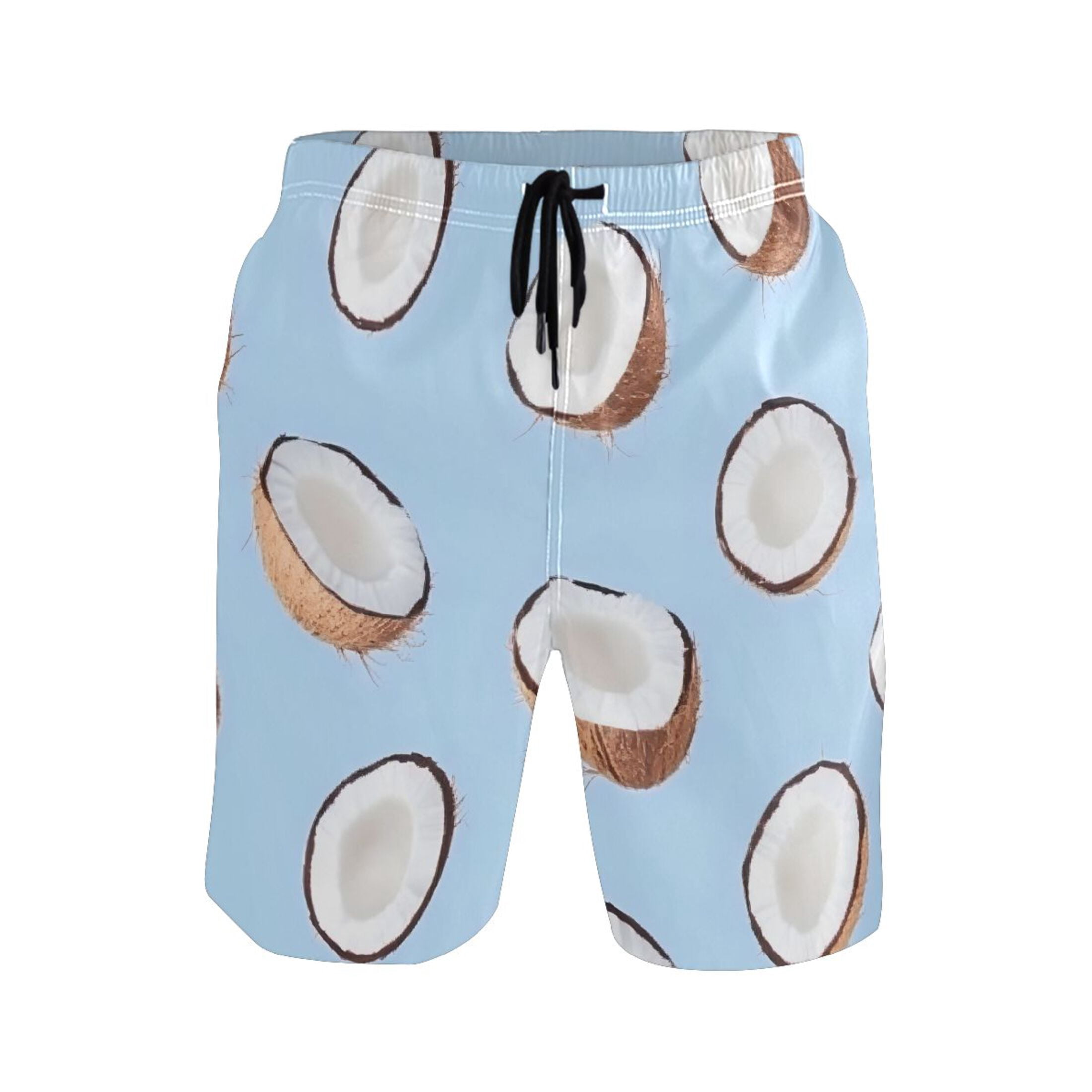 Coconut Slices Mens Swim Trunks Quick Dry Board Shorts Breathable Fit ...