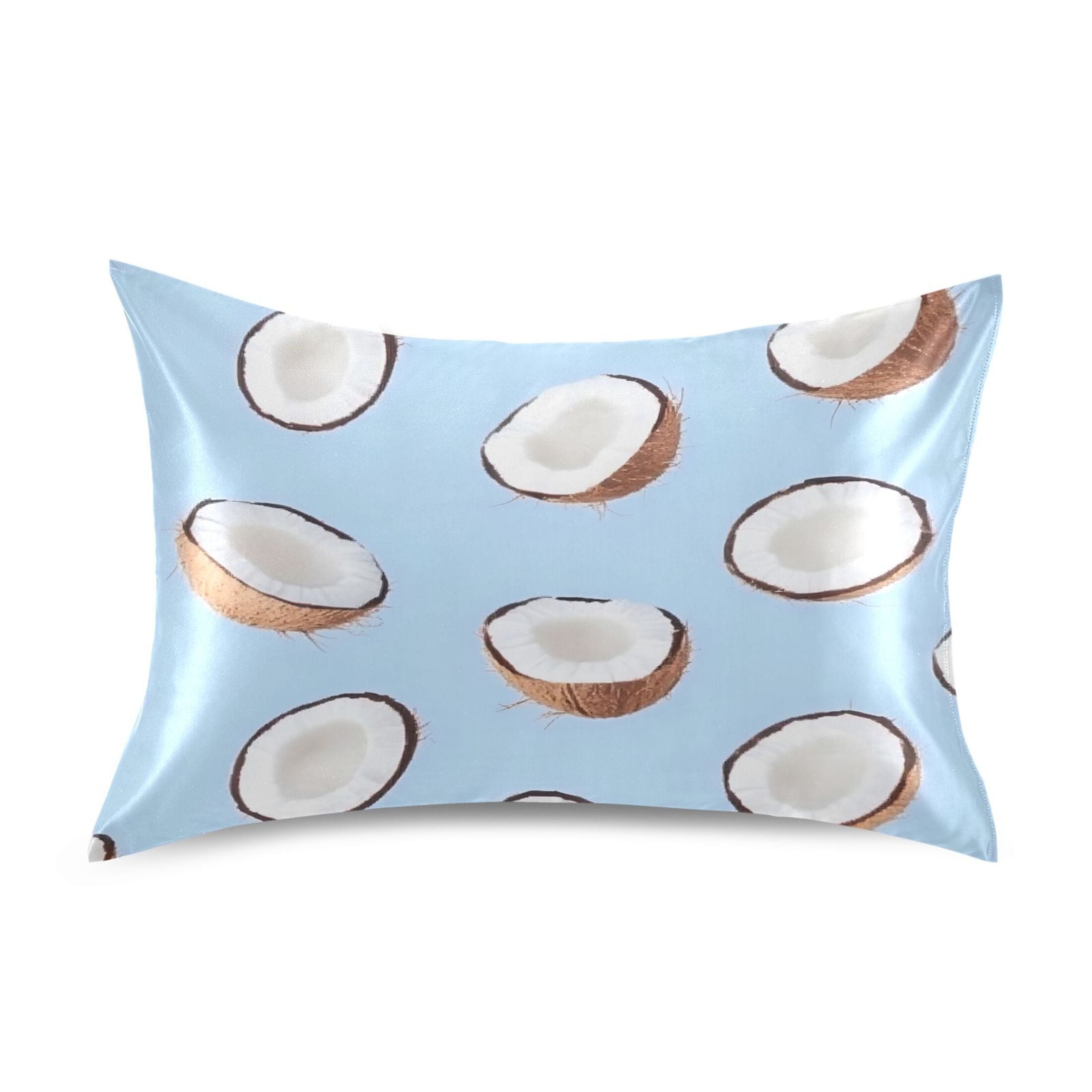 Coconut Slices Pillowcase King Size Luxury Silky Soft Wrinkle Resistant ...