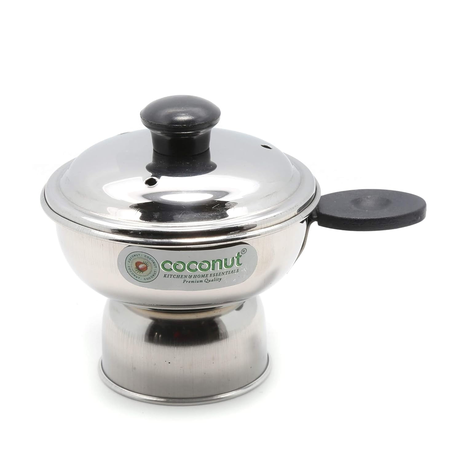 Coconut Stainless Steel Puttu Cup Chirratu puttu maker Pressure Cooker ...