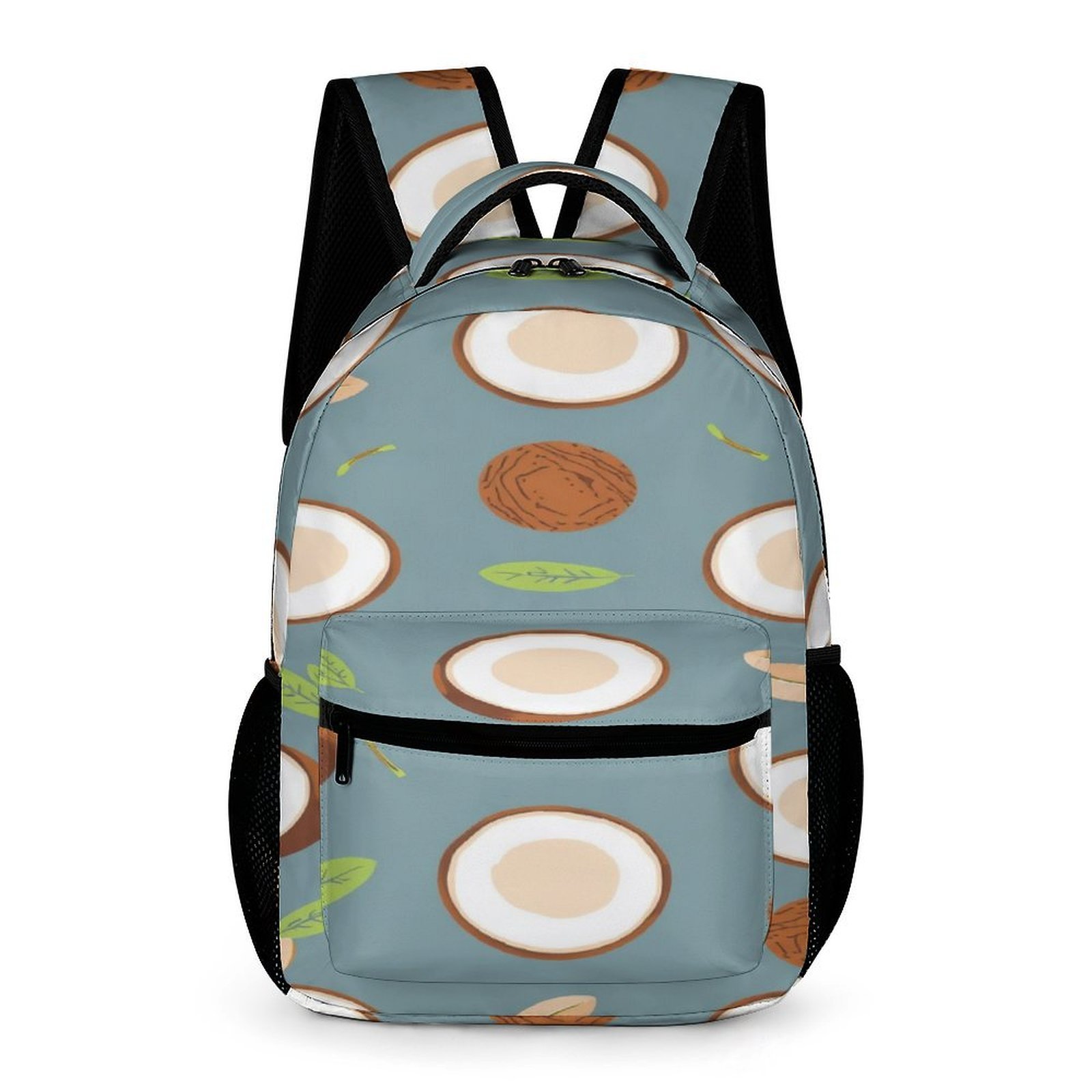Coconut Summer Pattern Backpacks Travel Bag Casual Laptop Daypack ...