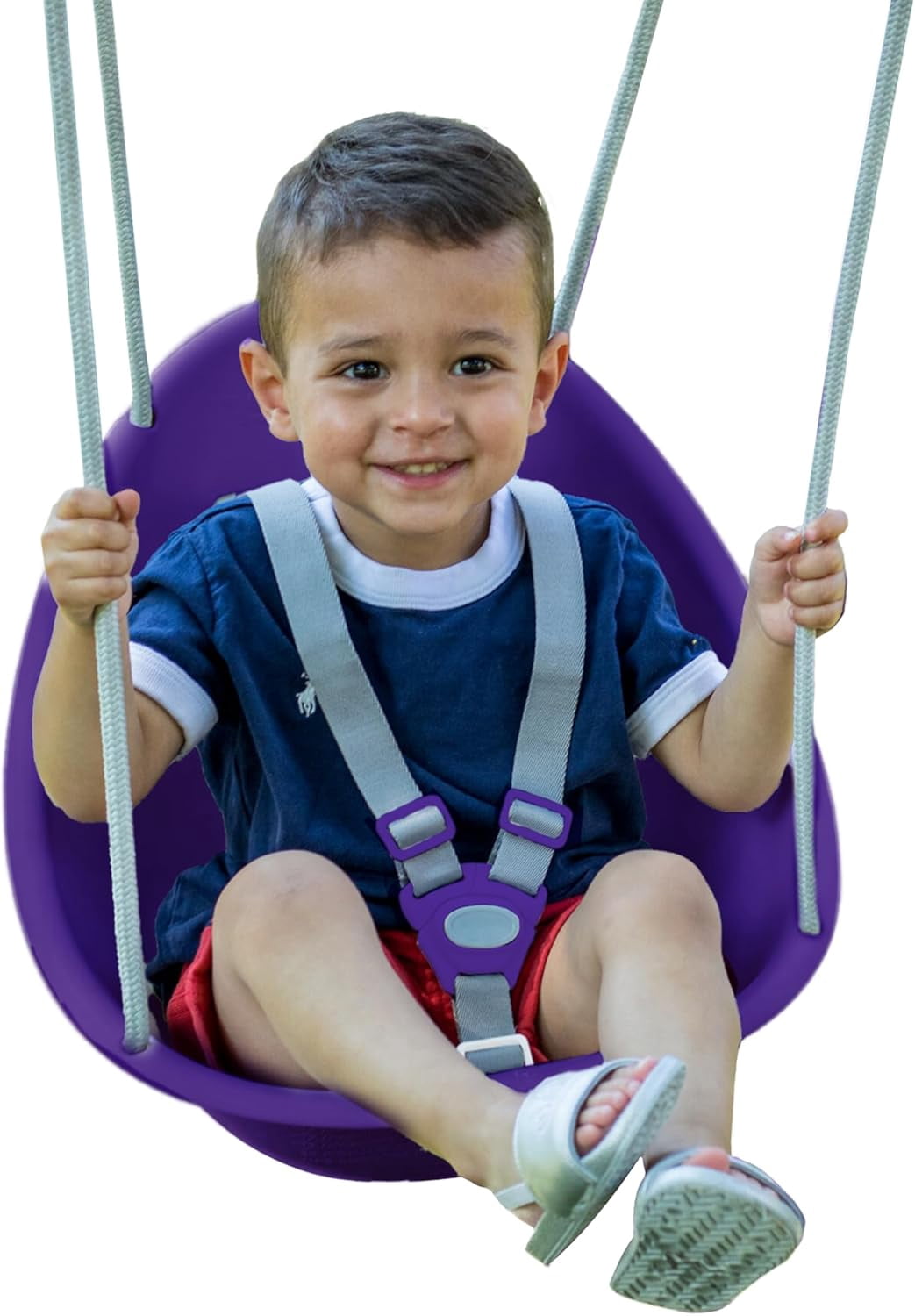 Coconut Toddler Swing – Comfy Baby Swing Outdoor, 3- Point Adjustable ...