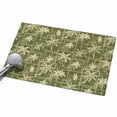 Coconut Tree Area Rugs 2x3ft Tropical Plant Summer Grid Green Retro ...