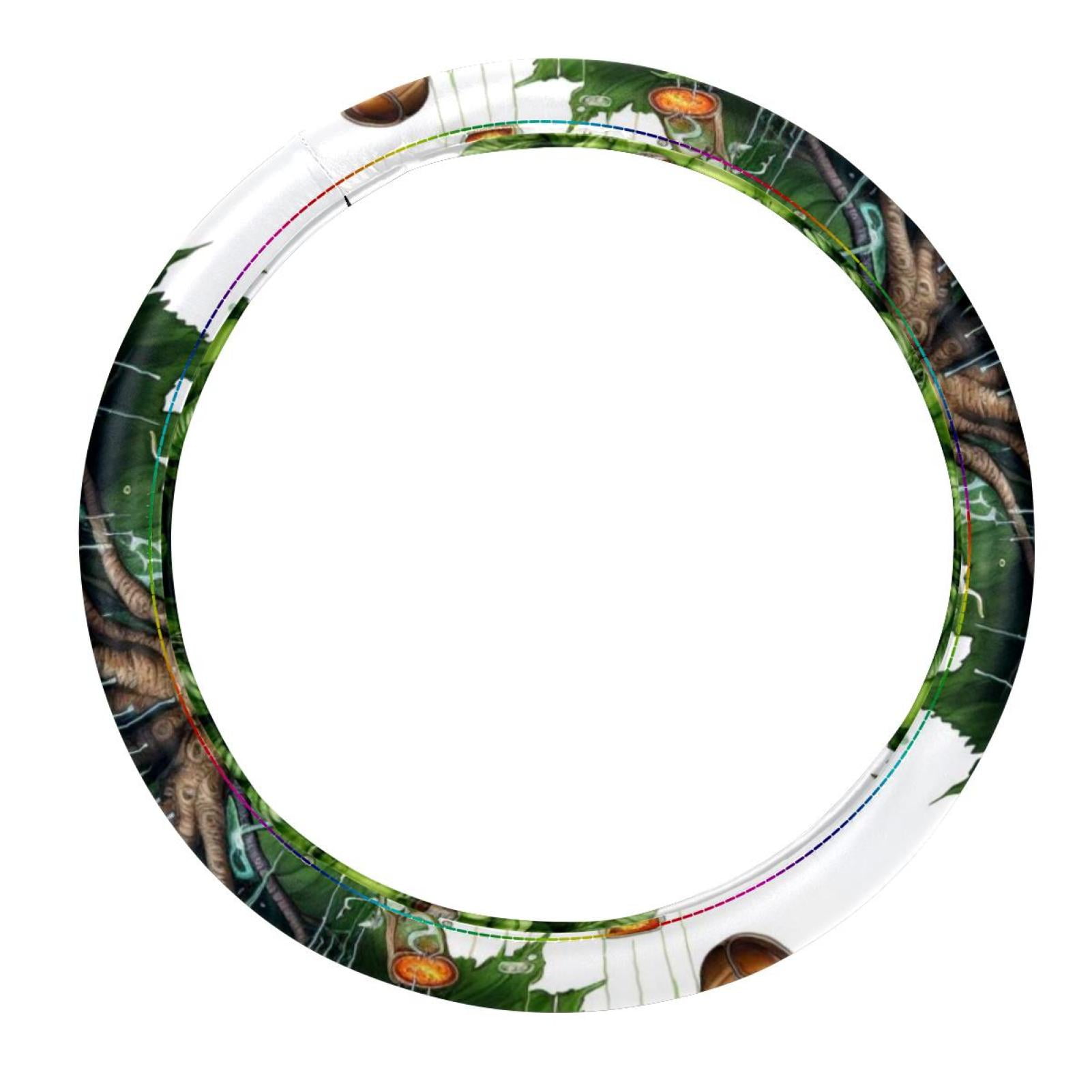 Coconut Tree Car Wheel Covers, Steering Wheel Covers, Car Wheel Cover ...