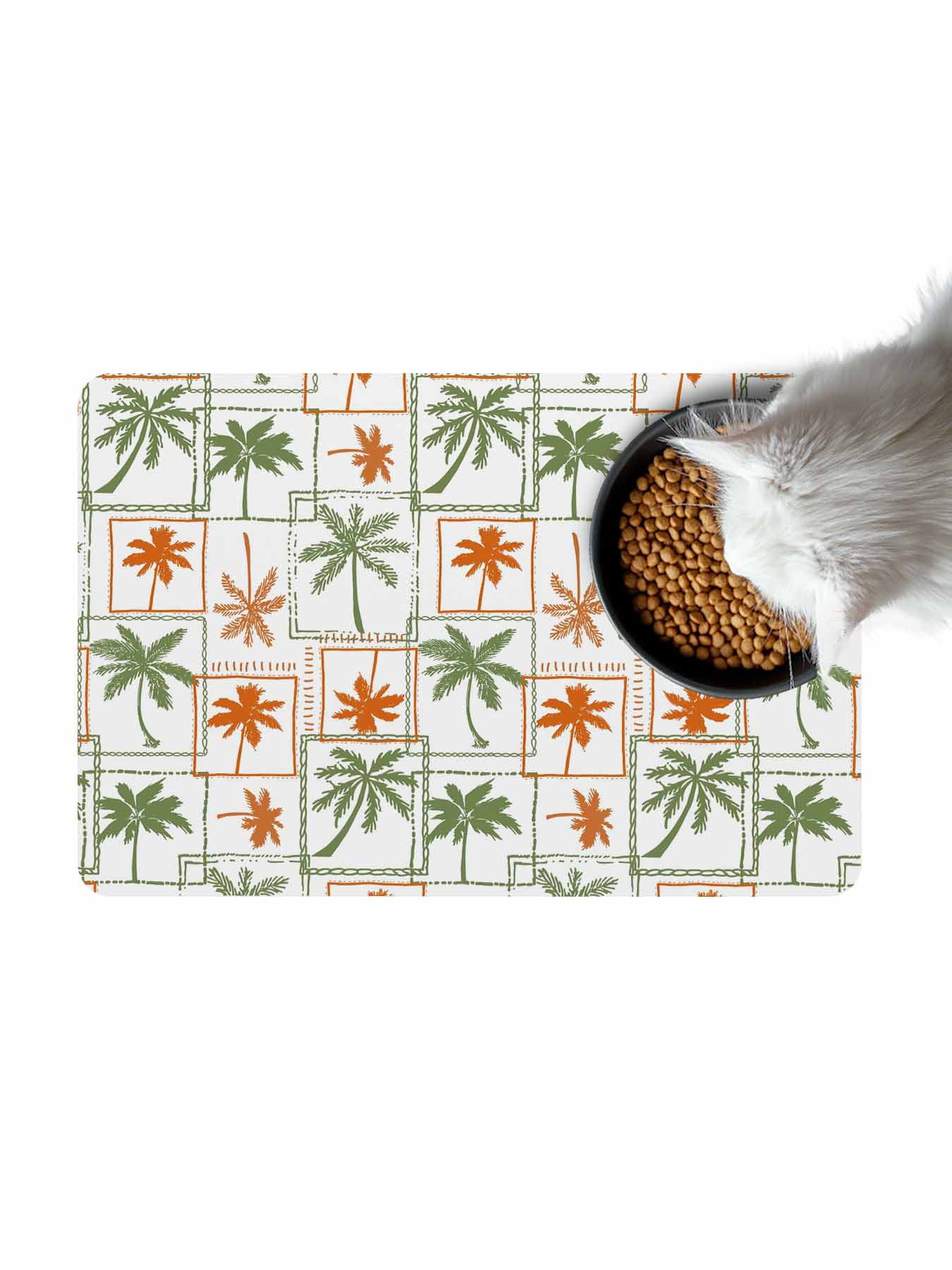 Coconut Tree Doormat Non Slip Diatomaceous Earth Door Mat Absorbent ...