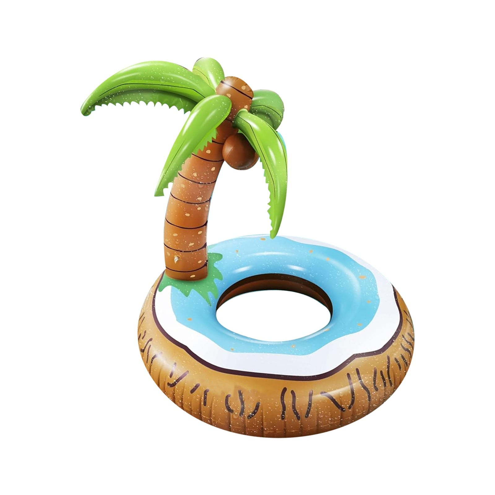 Coconut Tree Inflatable Floating Green Floating Inflatable Backrest ...
