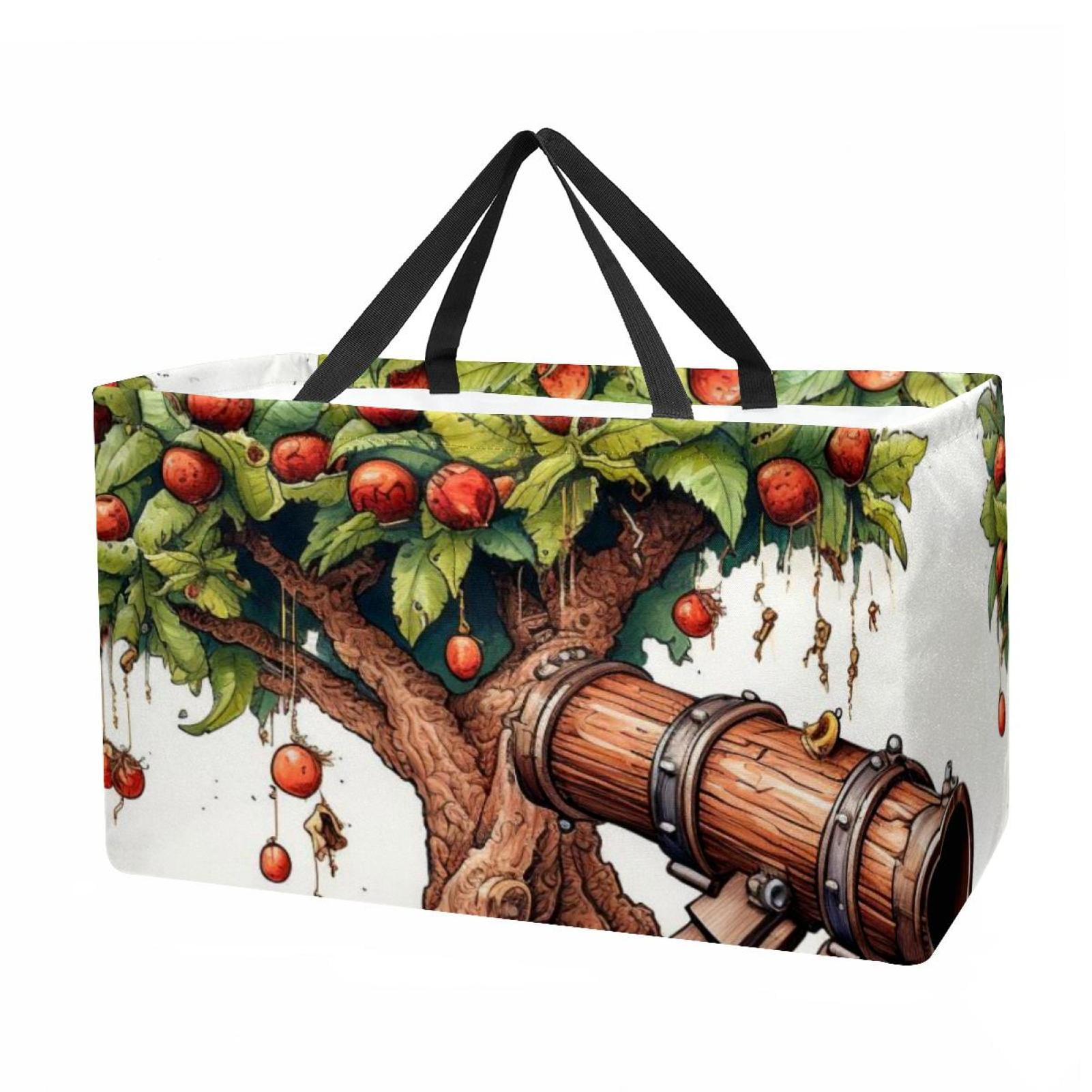 Coconut Tree Large Capacity, Foldable Reusable Tote Bag - Oxford Cloth ...