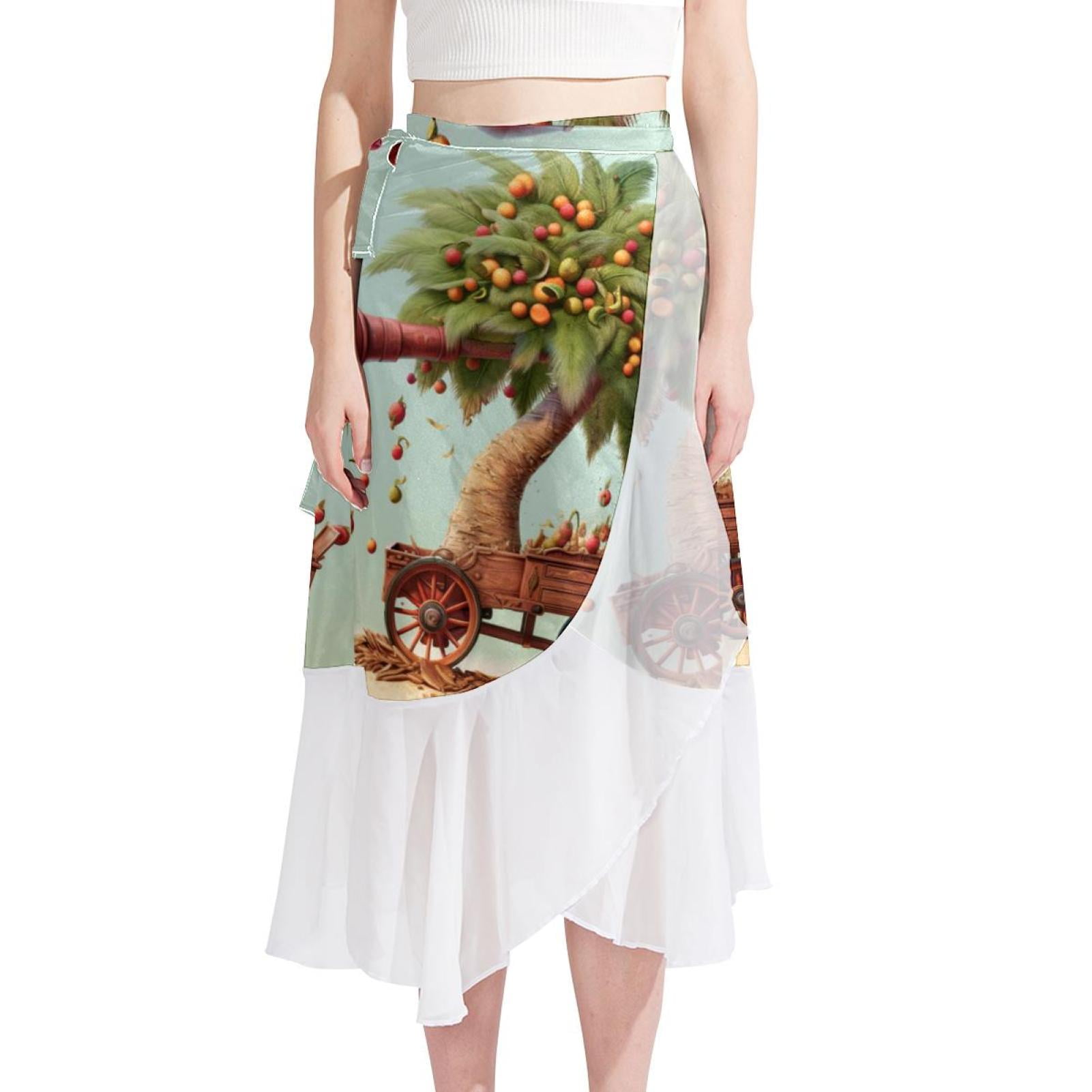 Coconut Tree Stunning Summer Chiffon Beach Dresses -for Vacations ...