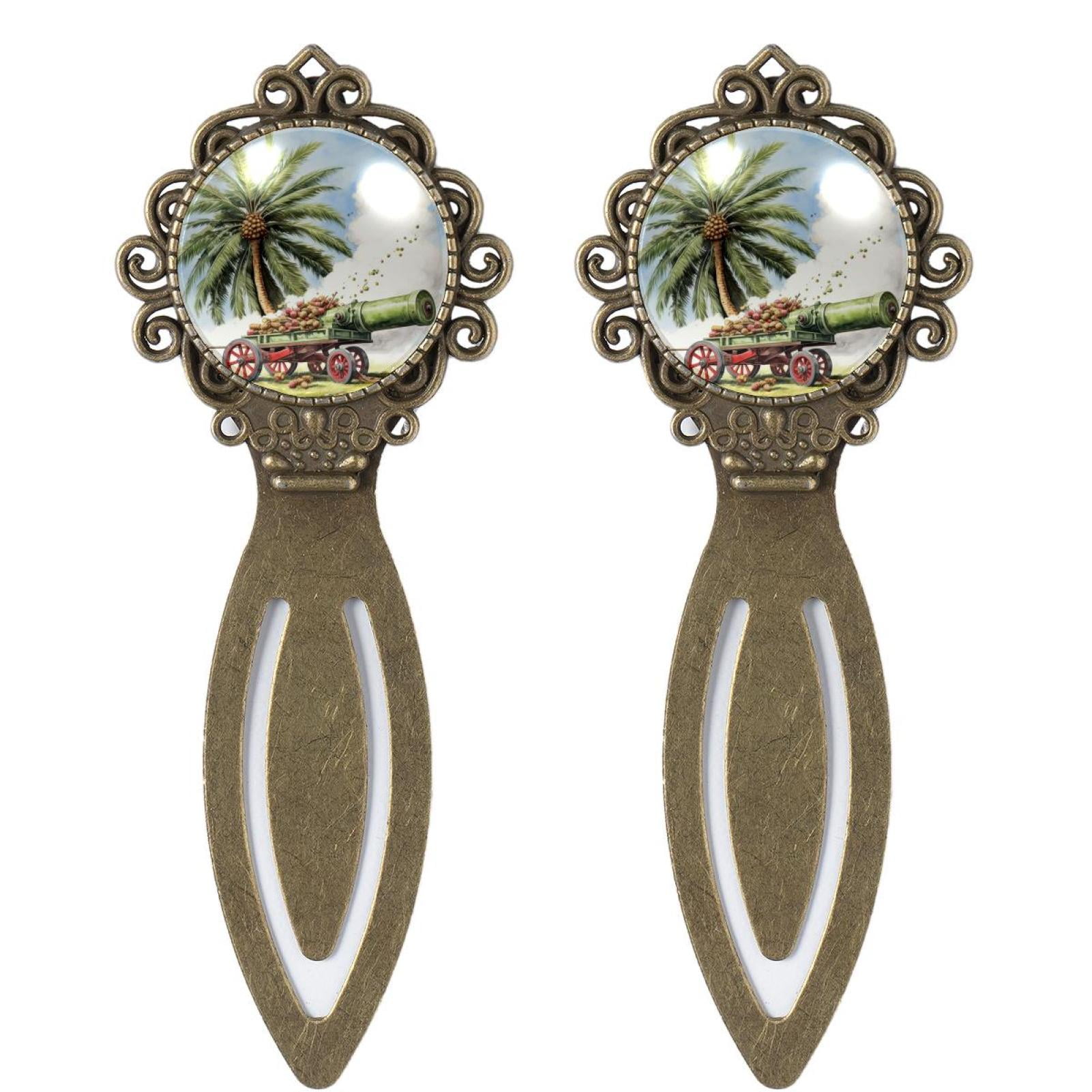 Coconut Tree & Stupid Cannon Elegant Vintage Copper-Colored Lace ...