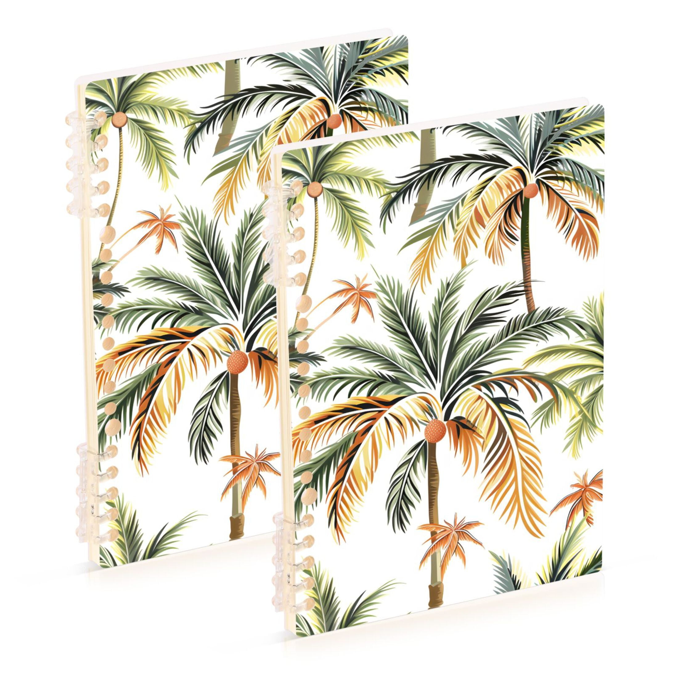 Coconut Trees Full Ring Binder Notebook Journey Note Diary College ...