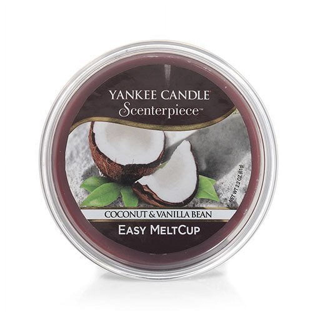 Coconut & Vanilla Bean Scenterpiece Easy MeltCup Yankee Candle Melt Cup 2.2oz - Walmart.com