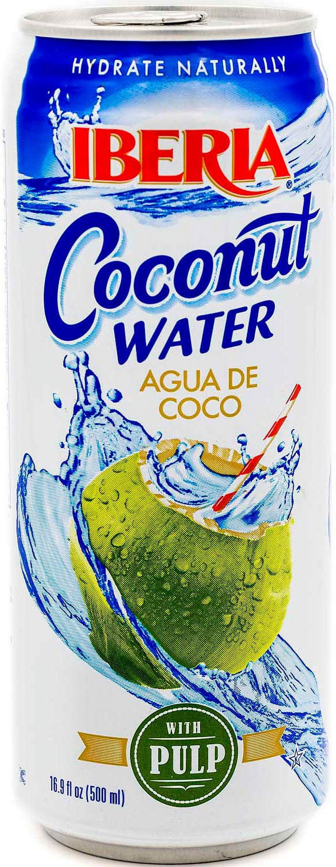 Coconut Water with Pulp 16.9 fl oz (Pack of 24) - Walmart.com