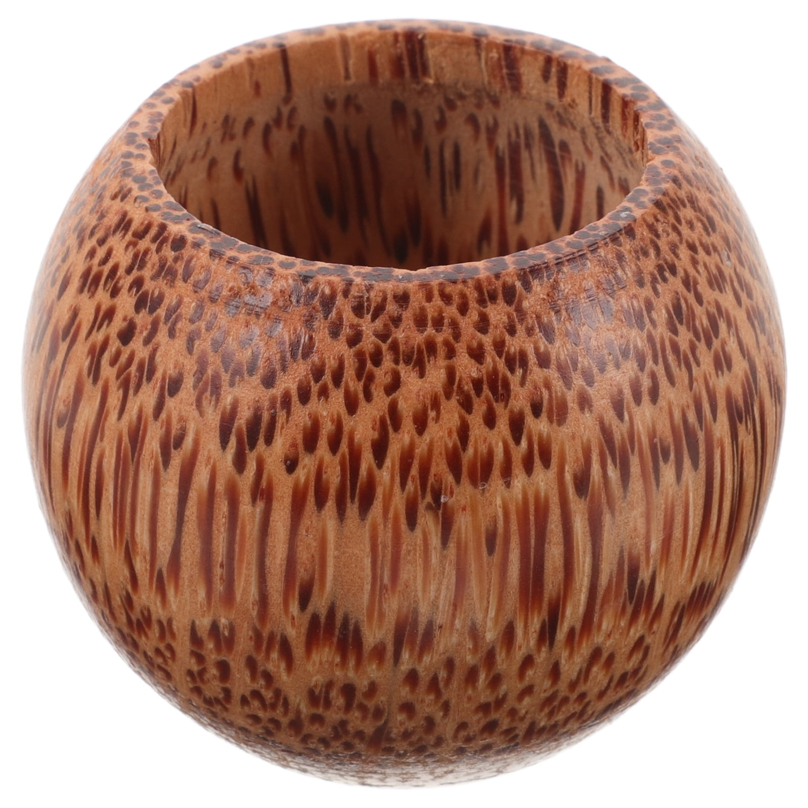 Coconut Wood Wine Glass Water Cup Tea Cups Wine Glasses Stemless ...