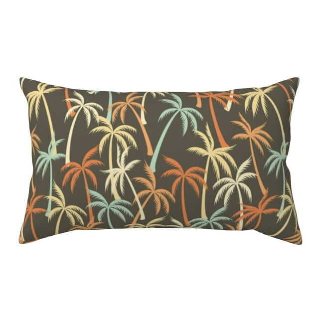 Coconutpalm tree pattern Pillow Covers, King Size Pillow Cases with ...