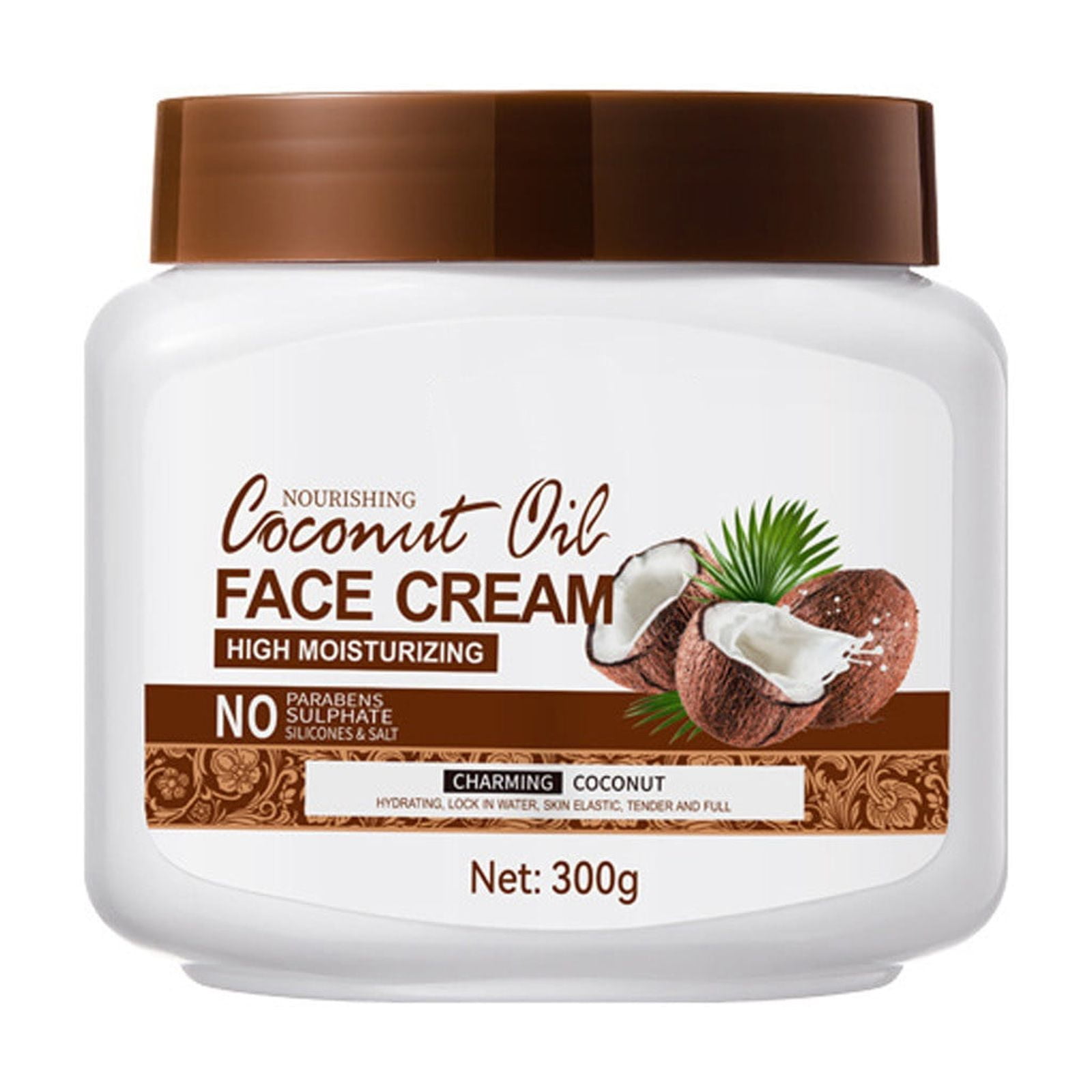 Coconuts Oil Nourishing Moisturizing Cream 300g - Walmart.com