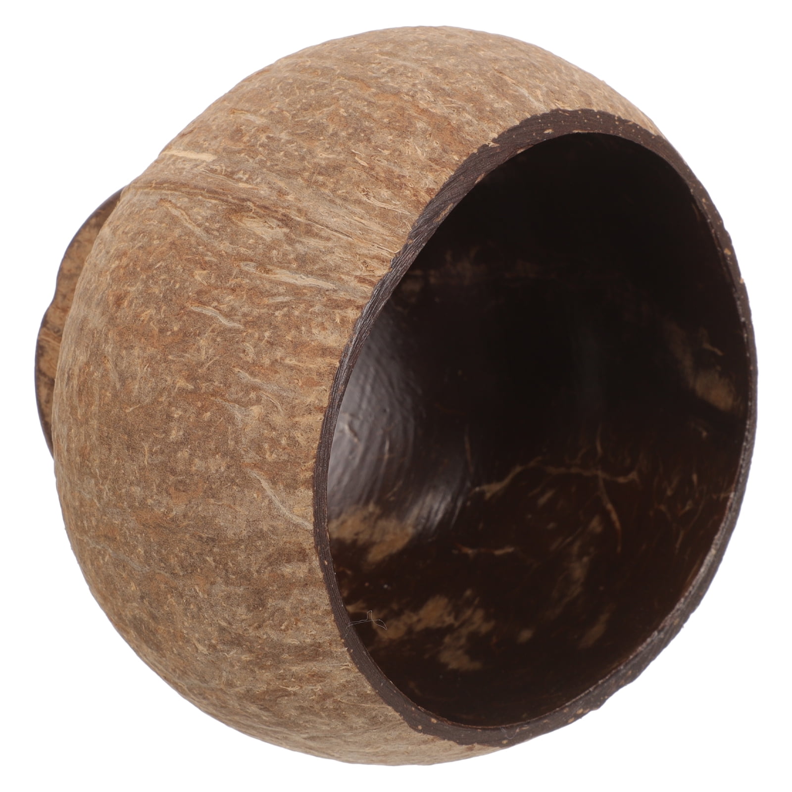 Coconuts Shell Bowl Desktop Storage Bowl Natural Style Coconuts Shell Container - Walmart.com