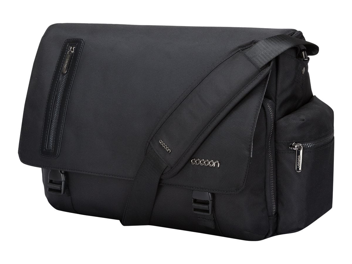 Cocoon Buena Vista Messenger - Notebook carrying case - 16" - black ...