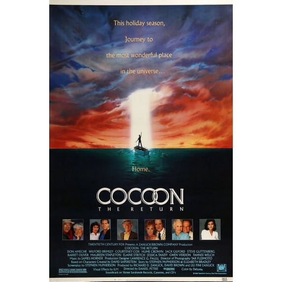 Cocoon The Return Movie Poster 27inx40in 27inx40in for any room 27x40 ...