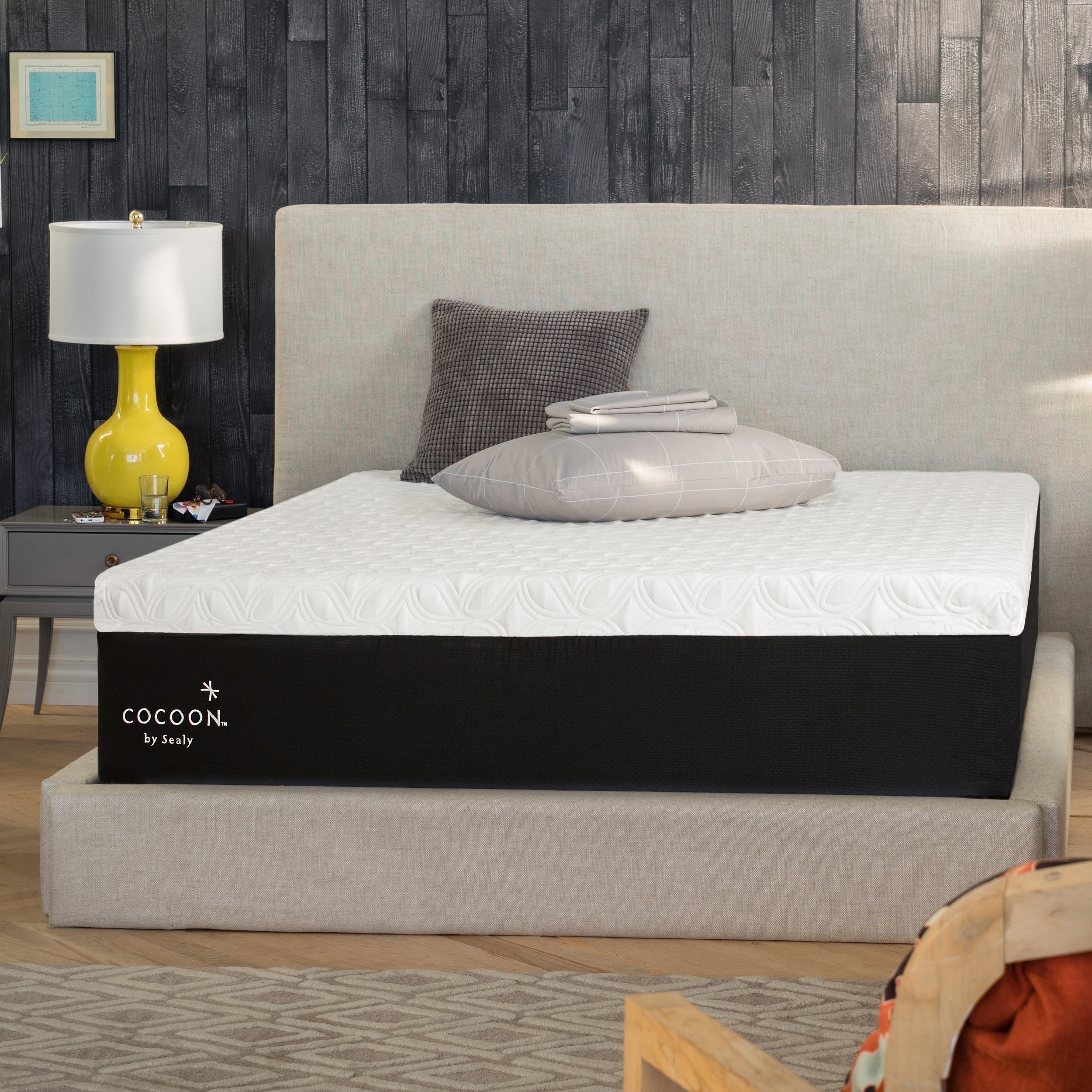 Cocoon by Sealy 10 Medium Hybrid Gel Memory Foam Mattress in a Box Full Adult