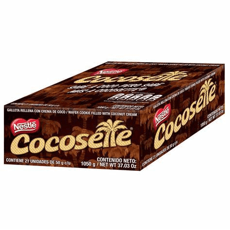 Cocosette Wafer Box 12 (18x50gr / 1.76oz) - Walmart.com