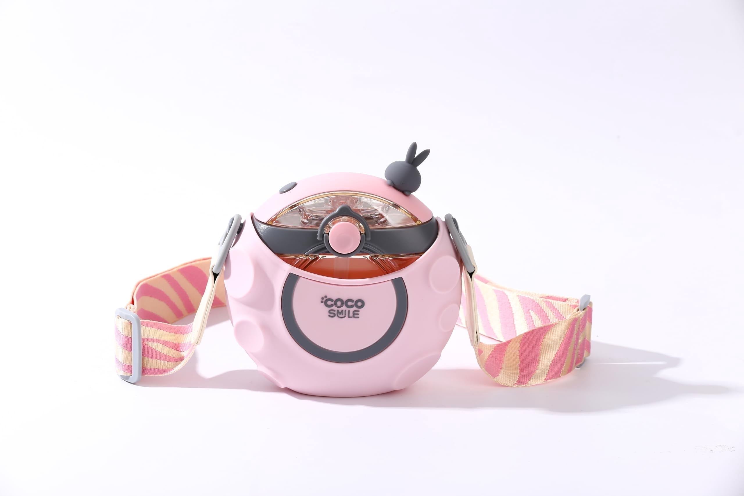 Cocosmile Astronaut Round Kids Water Bottle with Removable Sleeve ...