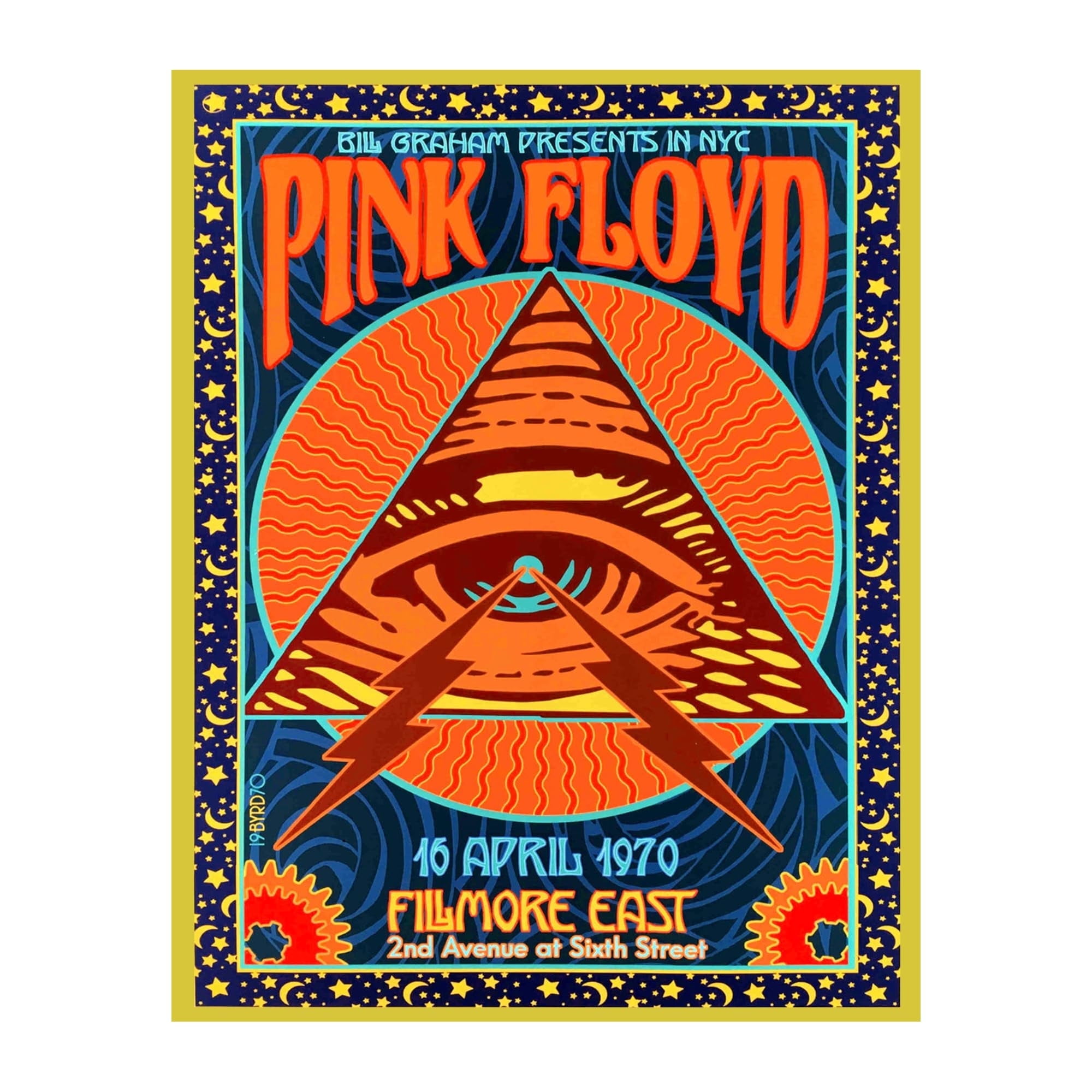 Cocosmile Pink Floyd Poster - Great Bedroom or Living Room Decor ...