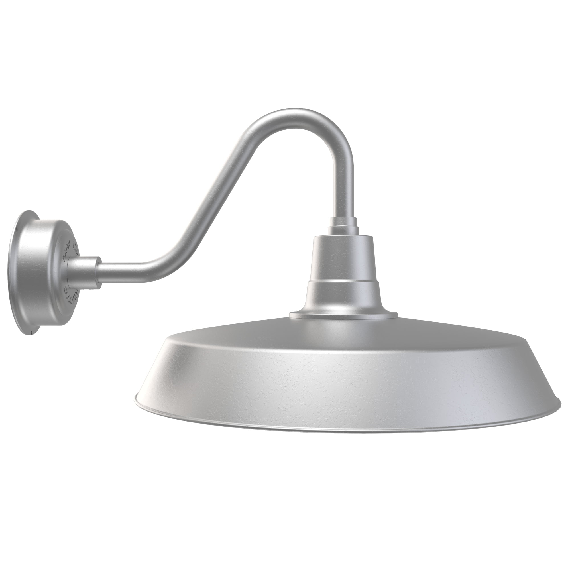 Cocoweb 22" Vintage LED Wall Light in Silver with Vintage Arm - Walmart.com