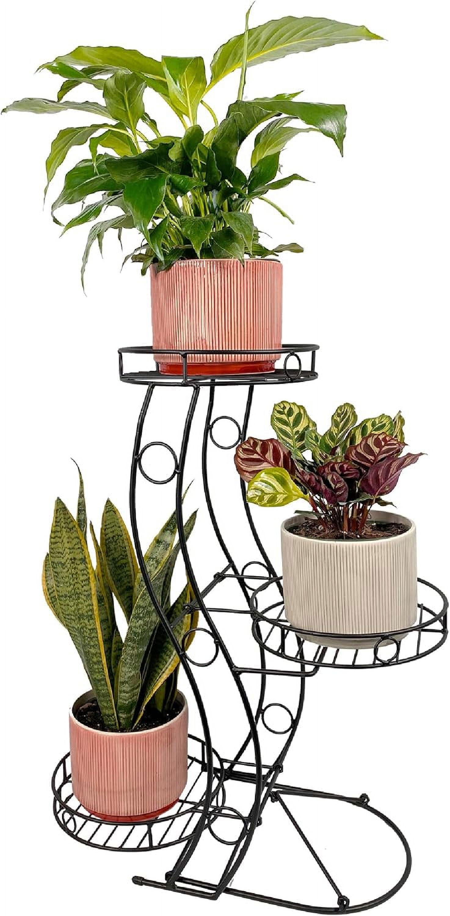 Cocoyard Three Flower Pot Collapsible Stand. No Assembly Required ...