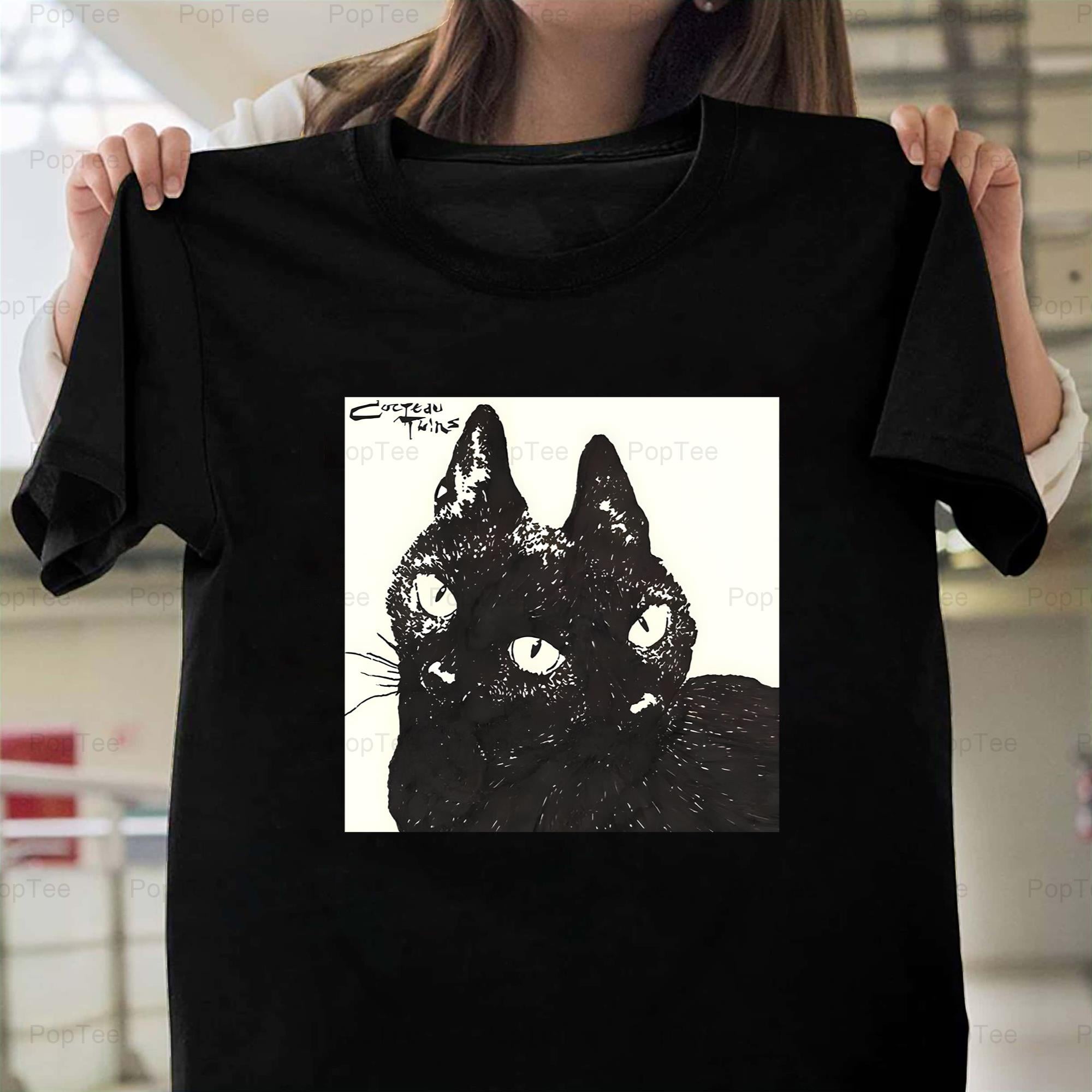 Cocteau Twins Cat Aesthetic Dream Pop Ethereal Wave Band T-Shirt Unisex ...