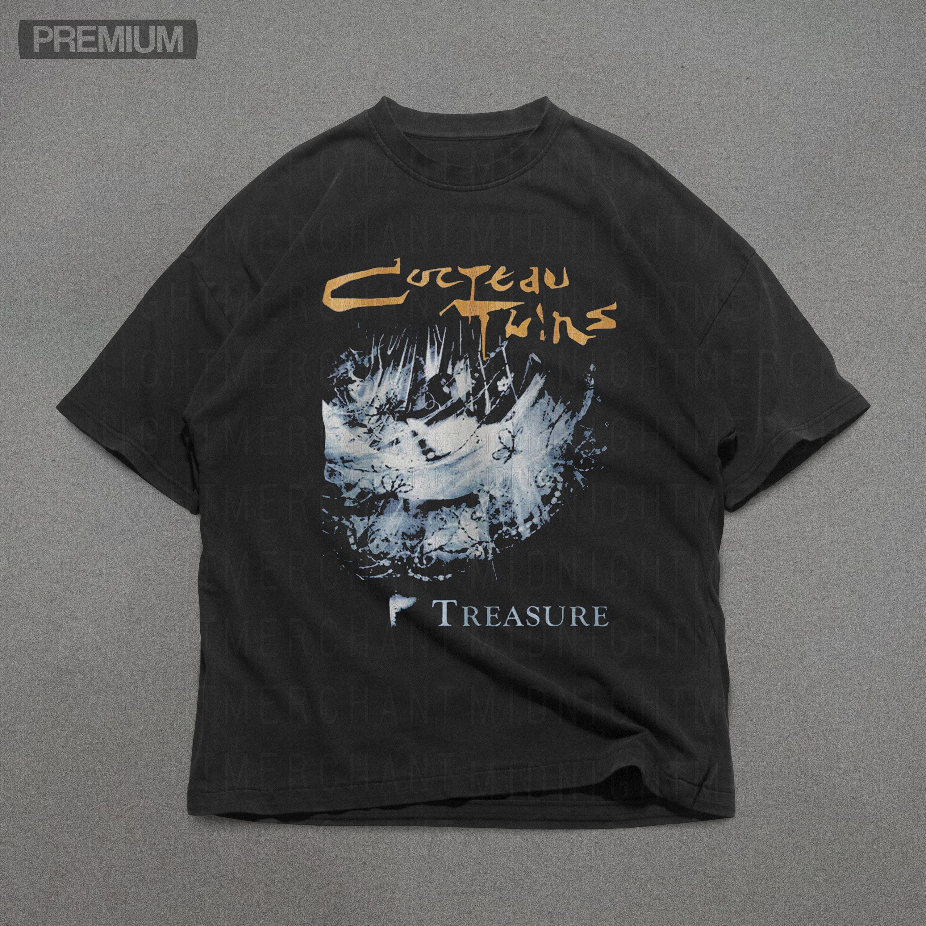 Cocteau Twins T-Shirt, Premium Cotton Shirts, 90s Band shirts, Band ...