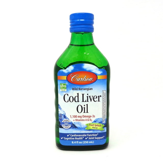 Cod Liver Fruit Splash - 8.4 Fluid Ounces - Walmart Business Supplies