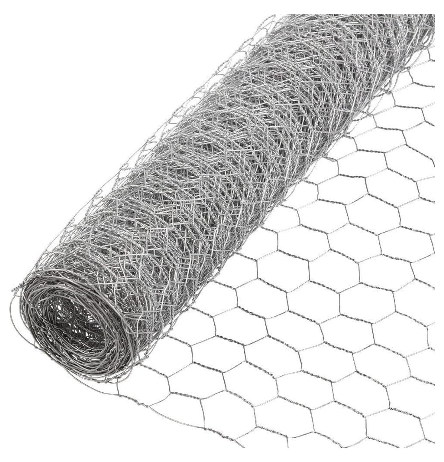 CodYinFI 20 Gauge Galvanized Poultry Hex Netting with 2 inch Mesh ...